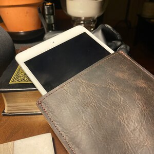 Custom Engraved iPad Case Personalized Leather Apple Pencil iPad Case ...