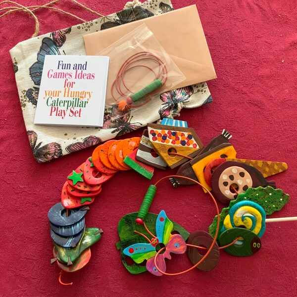 Super-realistic the Very Hungry Caterpillar Play and Learn Set With ...