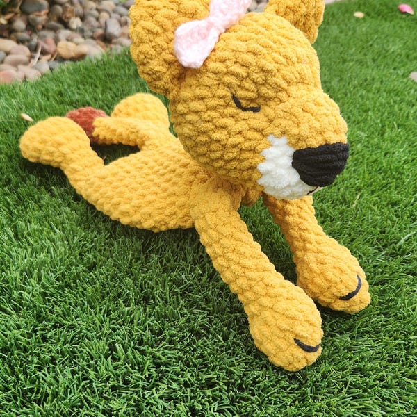 Sleepy Lion Rag Doll Crochet Pattern / Ragdoll / Zoo Animals / Safari ...