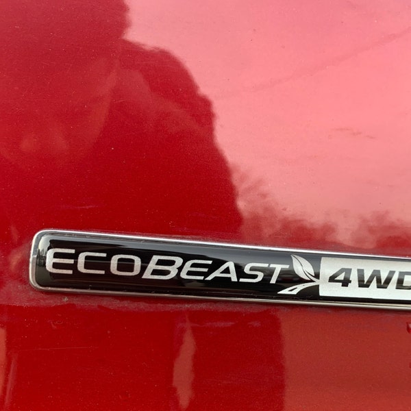 Gel Coated domed FORD ECOBEAST 4WD Emblem Overlays: Explorer, Escape - Etsy