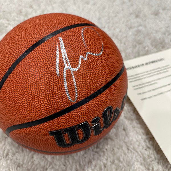 STEPHEN CURRY Signed Autographed Wilson NBA Basketball Golden State ...