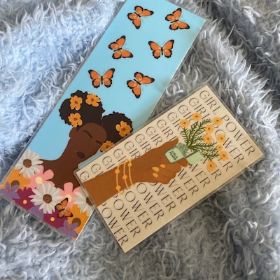 Laminated Blessed Bookmark Black Girls Read Christian - Etsy