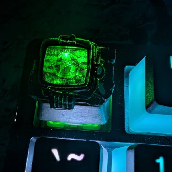 Pi.p B.oy Keycap, Fallout Pi.p B.oy Keycap, Custom Keycap, Artisan ...