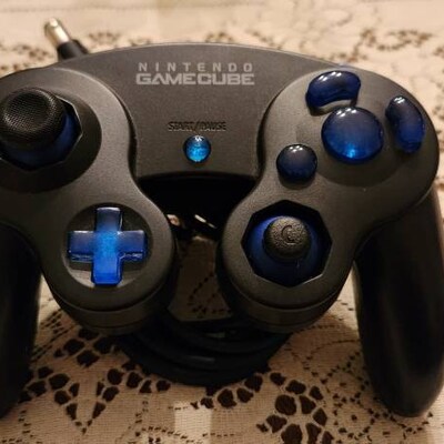 Custom OEM Gamecube Shells Ganondorf the Legend of Zelda Custom Painted ...