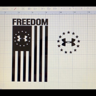 Freedom American Flag SVG File Download - Etsy