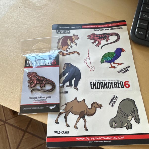 Maned Wolf Pin (PN X Endangered Wolf Center) - Etsy