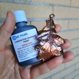 CONDUCTIVE Graphite PAINT for Electroforming and Electroplating 30ml - Etsy