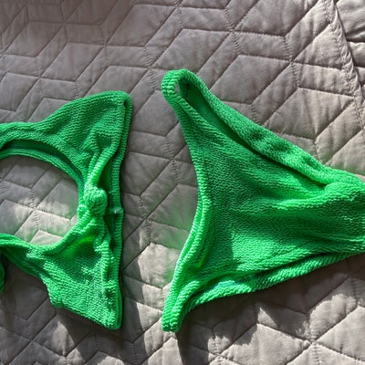 Mint Crinkle Square Neck Body Snatching Mini Dress / Holiday - Etsy