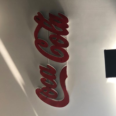 Metal Coca Cola Signs-coca Cola Signs-rustic Coca Cola Signs coca Cola ...