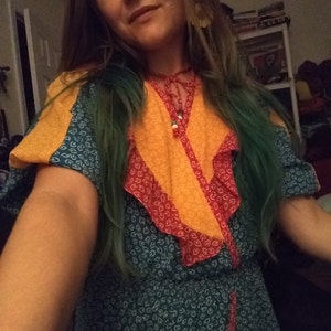 60s Medium Powder Blue Sheer Nightgown Mini Dress Cute Bedtime Pjs Lace ...