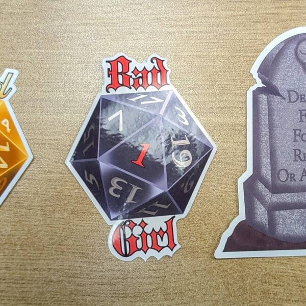 Grave Ghoul Logo Sticker | Ghoul Sticker | Funny Sticker | Spooky ...