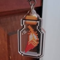 RPG Item Clear Acrylic Charm | Phone Charm, Video Game Charm, Gamer ...