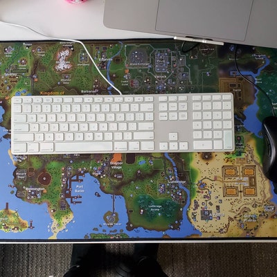 Custom Osrs Plush Blanket Runescape World Map Soft Cozy - Etsy