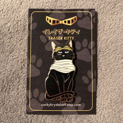 My Hero Academia Enamel Pin Eraser Kitty - Etsy