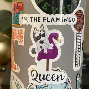 Holographic Bluey Bingo Chattermax Muffin Unicorse Stickers - Etsy