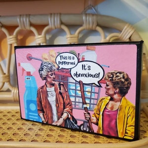 Golden Girls Count Bessie & Baby Lego Set W/ Canvas Art - Etsy