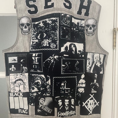 Horror Back Patch - Etsy