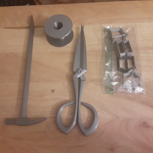 Laudna's Scissors Pâté Hammer Accessories 3D Printed Kit - Etsy