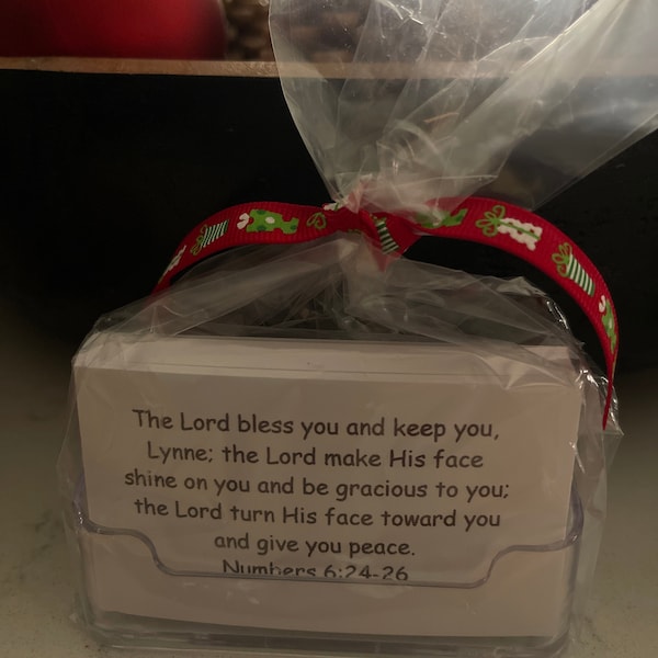 POCKET Birthday Scripture Cards - Etsy