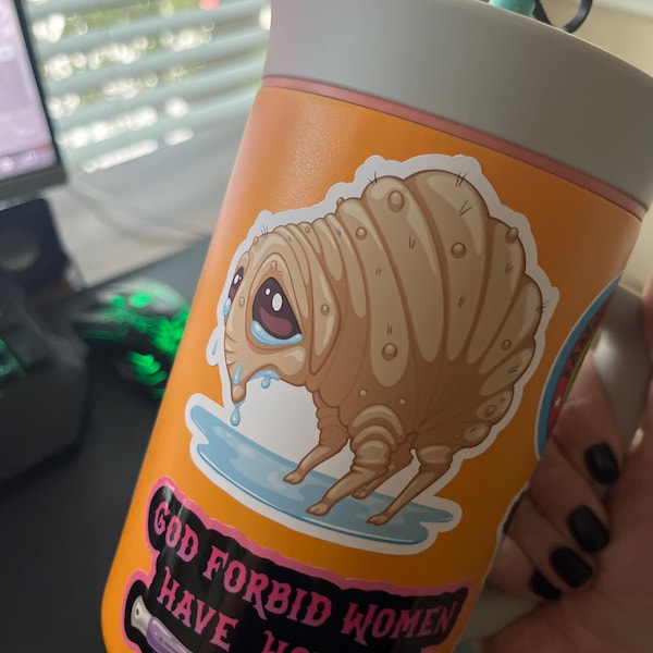 Funny Squonk Cryptid Sticker Crying / Cryptidcore / Paranormal ...