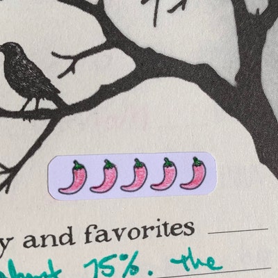 Book Log V3 2 Pc Sticker 4.4w X 4.9h Log & 4.4w X .9h book Log Header ...