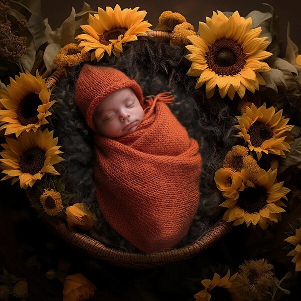 35 Neutral Newborn Digital Backgrounds, Big Bundle, Newborn Composite ...