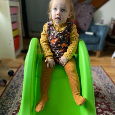 Linen Ladybird Ladybug Flutter Sleeve Jumpsuit. 0-6 Years. - Etsy