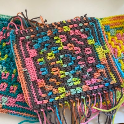 Merry Mosaic Trees Mosaic Crochet Charts ONLY - Etsy