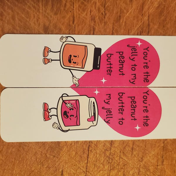 Milk & Cookie Bookmark/ Bestie Bookmark/ Paper Bookmark/ Laminated ...