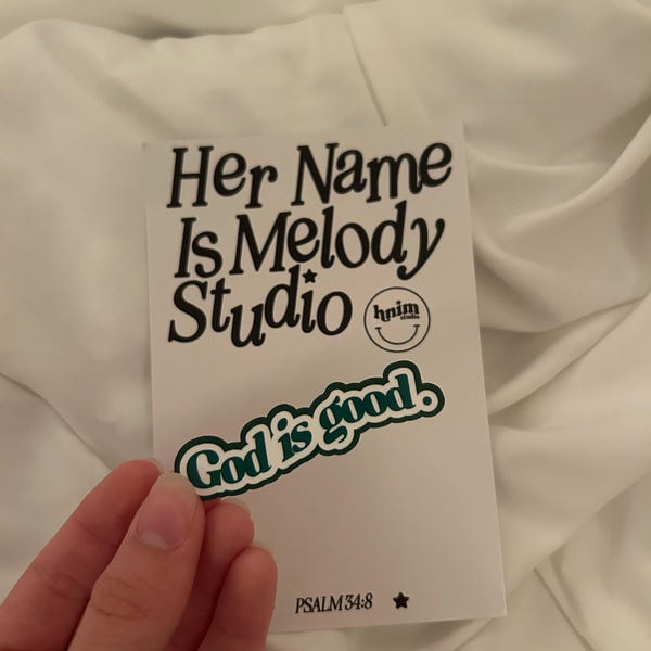 Daily Bread Croissant With Bow Sticker Bible Faith Stickers God Journal ...