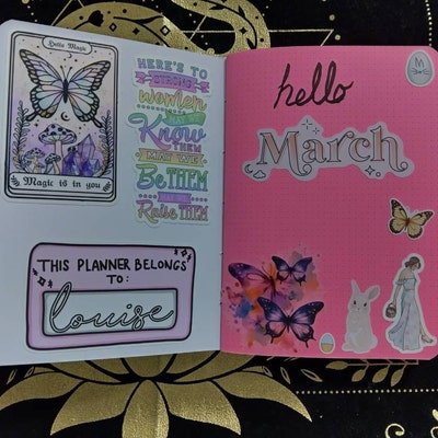 PRINTABLE Letter Writing Notepaper, Gothic Vamp, Digital Notepaper ...