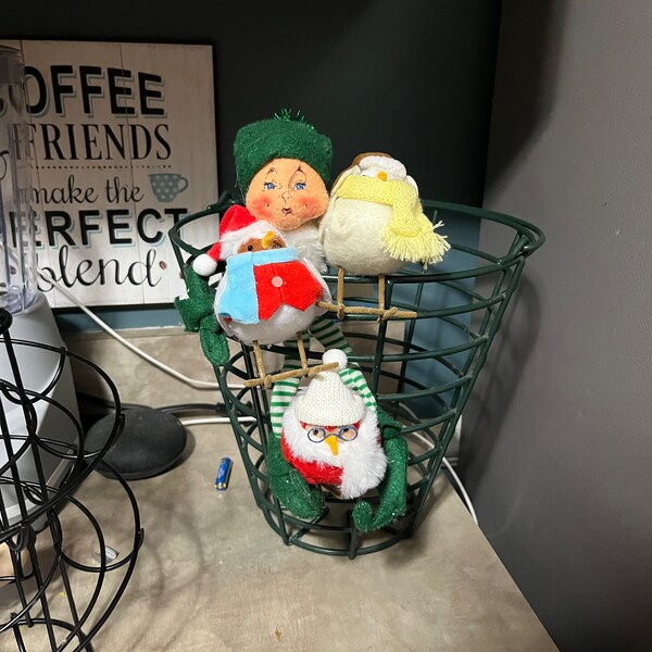 Vintage West Germany Mercury Glass & Mica Christmas Tree Ornaments, Set ...