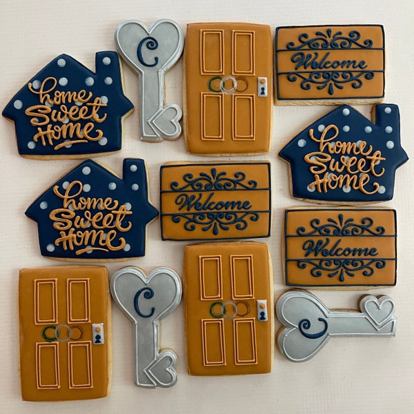 Home Sweet Home Cookie Collection - Etsy