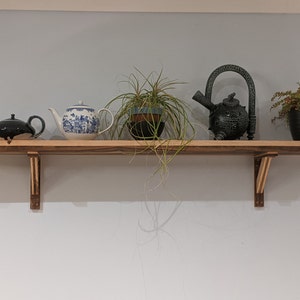 Unique Wooden Shelf BRACKETS RUSTIC Handmade CORBEL Wood | Etsy