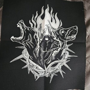 Cerberus Backpatch - Etsy