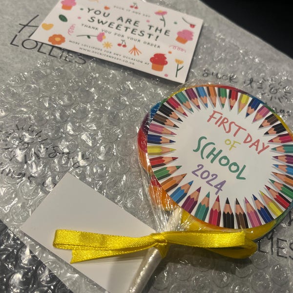 End of School Year Gifts for Children | Giant Lollipop Sweet Treat ...