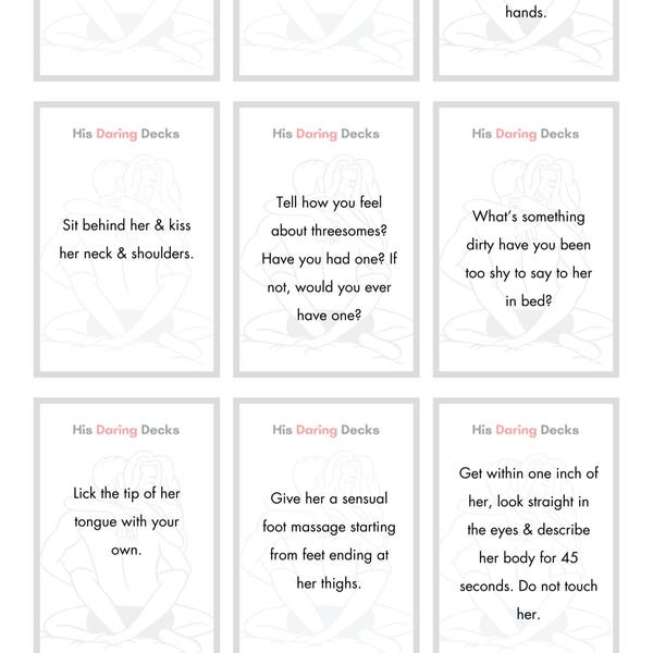 Dirty Adult Game Cards, Printable Card Games, Date Night Games ...