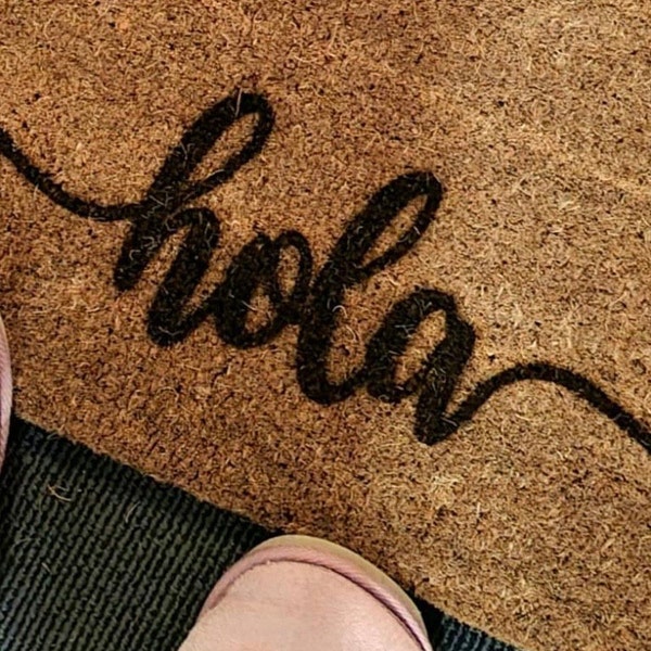 Create Your Own Custom Doormat Design With Us. Burned Into Mat to Last ...