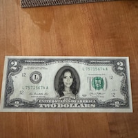 Personalized Collectable 2 Dollar Bill, Your Picture on 2 Dollars Bill ...