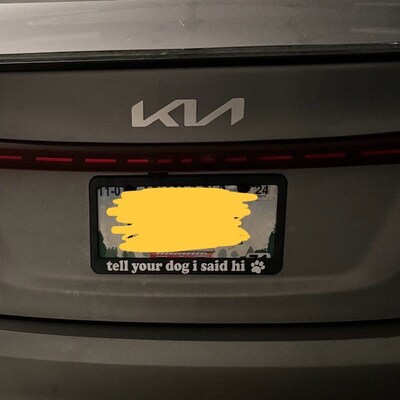 Star Wars Jedi Master License Plate Frame - Etsy