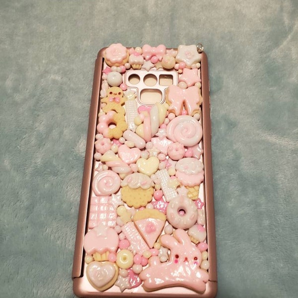 Kawaii Decoden Case Sweet Cookies Paradise Super Cute Kawaii Full Body ...