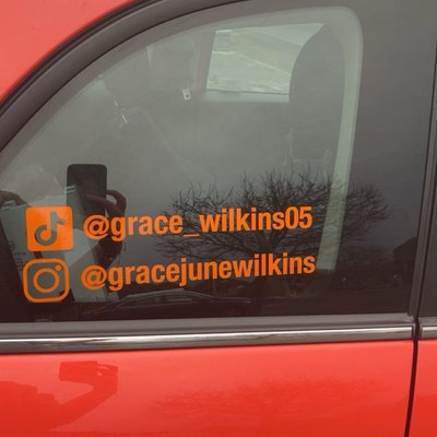 INSTAGRAM QUICK TAP Icon Vinyl Decal Sticker Only Social Media Car ...