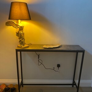 Metal Console Table Radiator Cover With Mild Steel Frame With Quartz ...