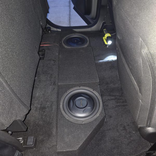 Ford Maverick 2022 - 2024 10" Single L7T Sub Box PASSENGER SIDE ...
