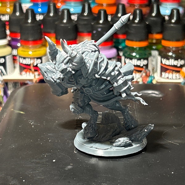 Soth Mounted Knight on Horse for Dnd Figure Print 3d Miniature ...