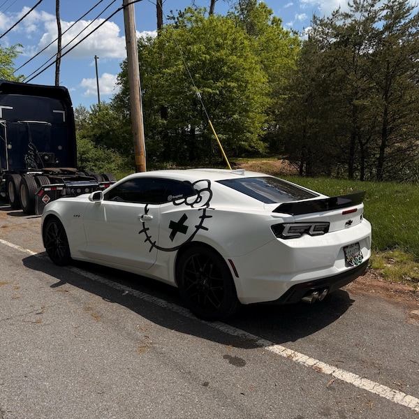 Hello Kitty Kuromi Car Decals: Cuteness on the Go! Car Vinyl | Comics ...