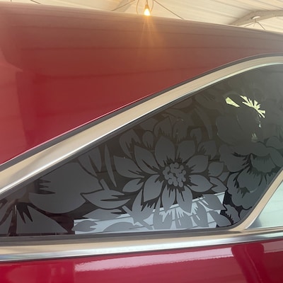 Fits 2020-2024 Kia Sorento Rear Side Windows Floral Flowers Pattern ...