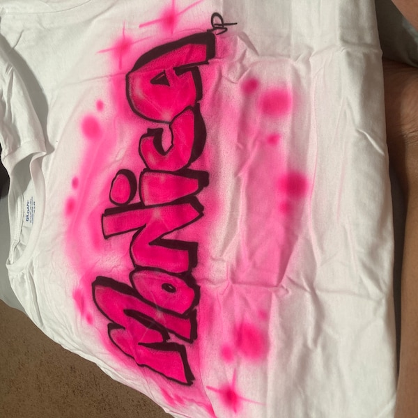 Personalized Custom Airbrush Graffiti T-shirt or Hoodie Designs - Etsy