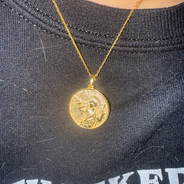 Goddess Artemis Necklace, 925 Sterling Silver Artemis Pendant, Greek ...