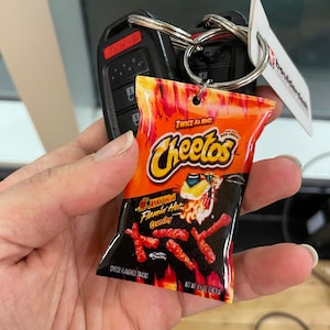 Xxtra Hot Cheetos Keychain Hot Cheetos Black Bag Chips - Etsy